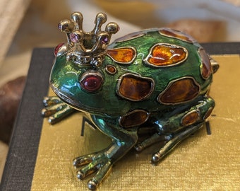 Frog Trinket Box | Etsy
