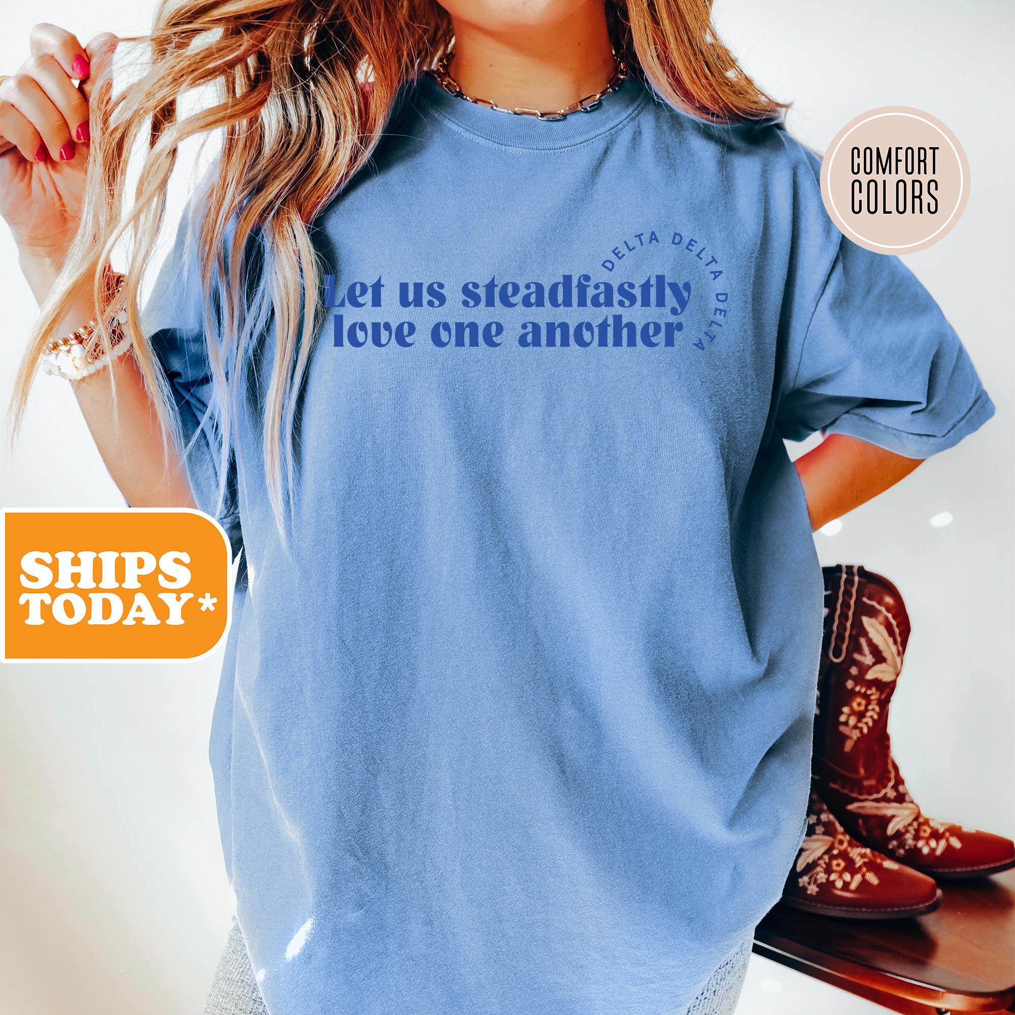 Delta Delta Delta Comfort Colors Sorority T-shirt | Tri Delt Sorority ...