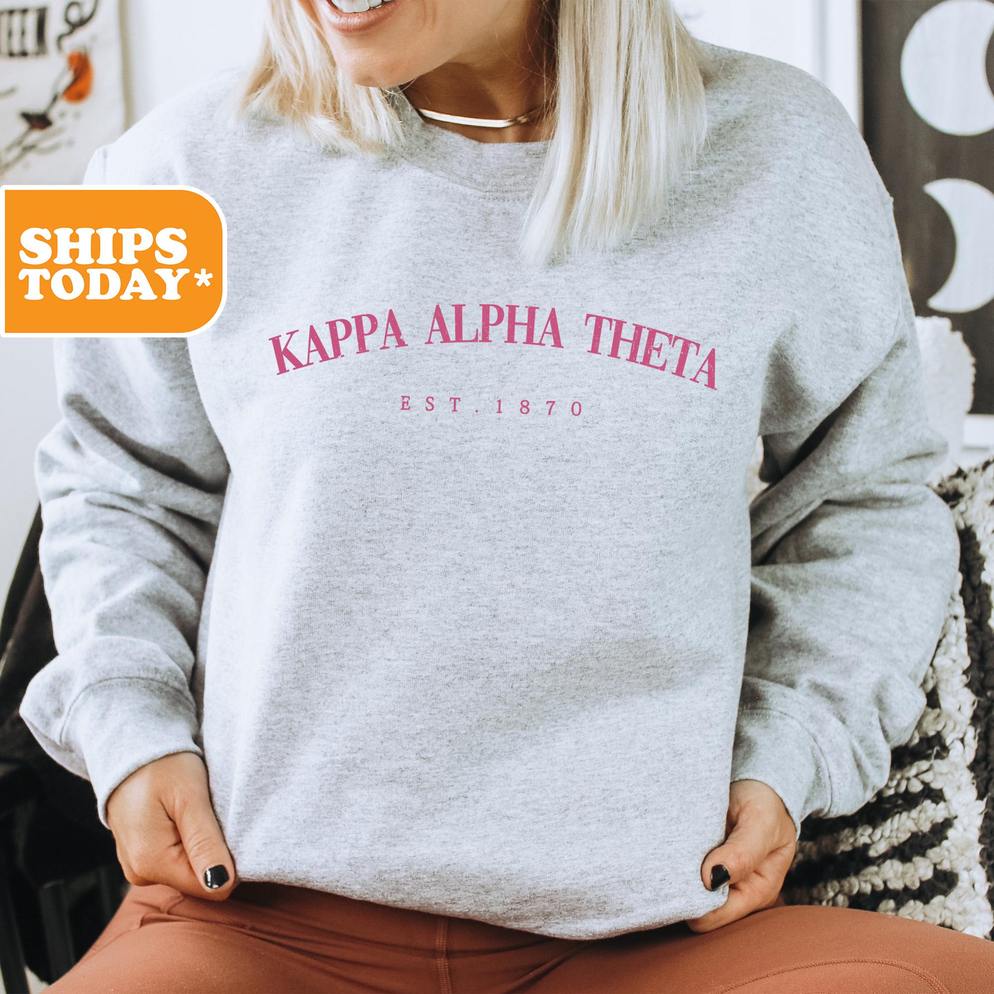 Kappa Alpha Theta Sorority Sweatshirt | Theta Preppy Hoodie | Greek ...