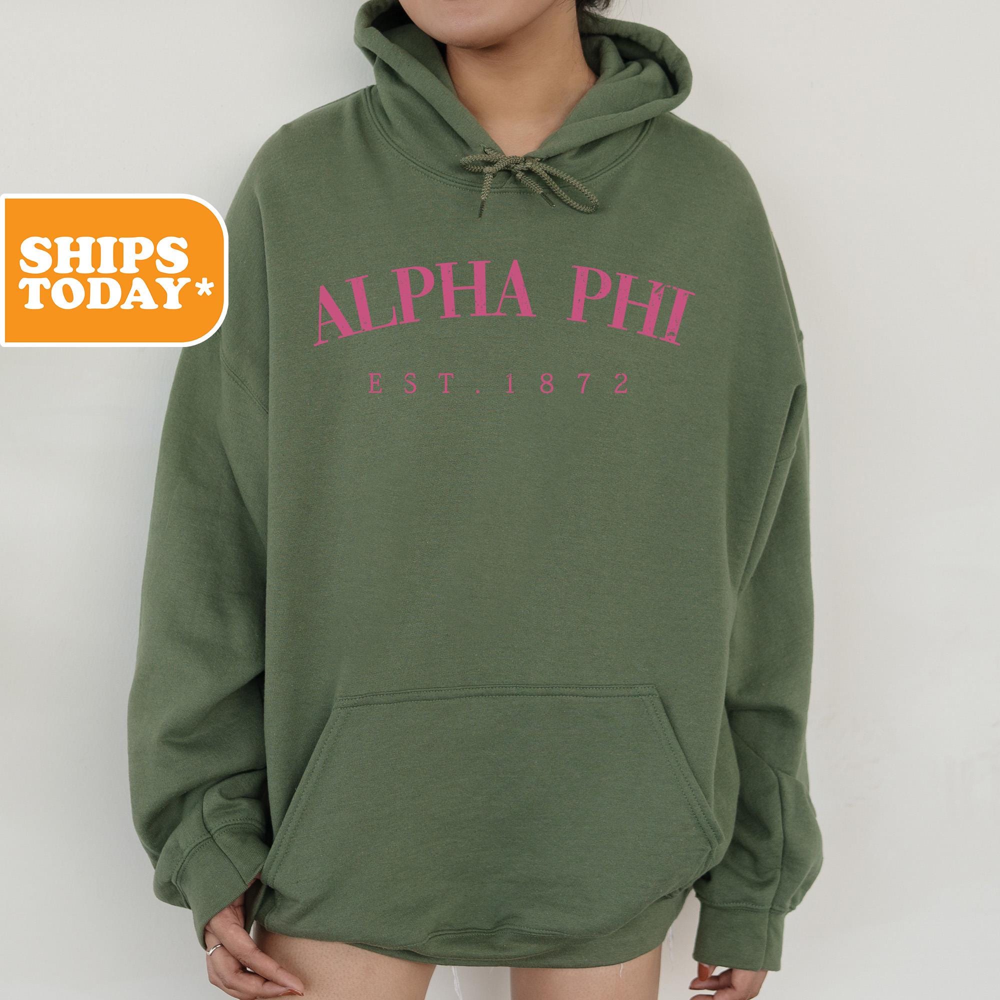 Alpha Phi Sorority Sweatshirt | APHI Sorority Merch | Big Little Reveal ...