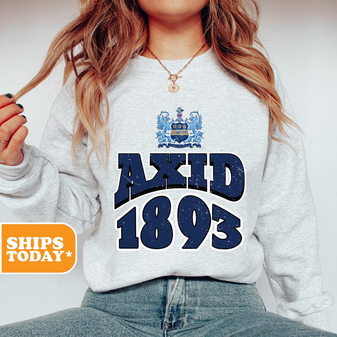 Alpha Xi Delta Crest Radiance Sorority Sweatshirt | AXID Sorority ...