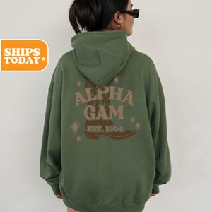 Alpha Gamma Delta Cowgirl Boots Sorority Sweatshirt | Alpha Gam ...
