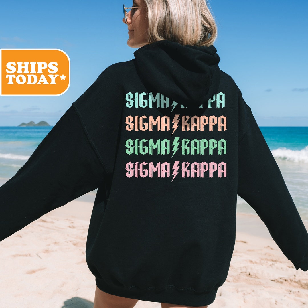 Sigma Kappa Sorority Sweatshirt | Sig Kap Preppy Hoodie | Crewneck ...