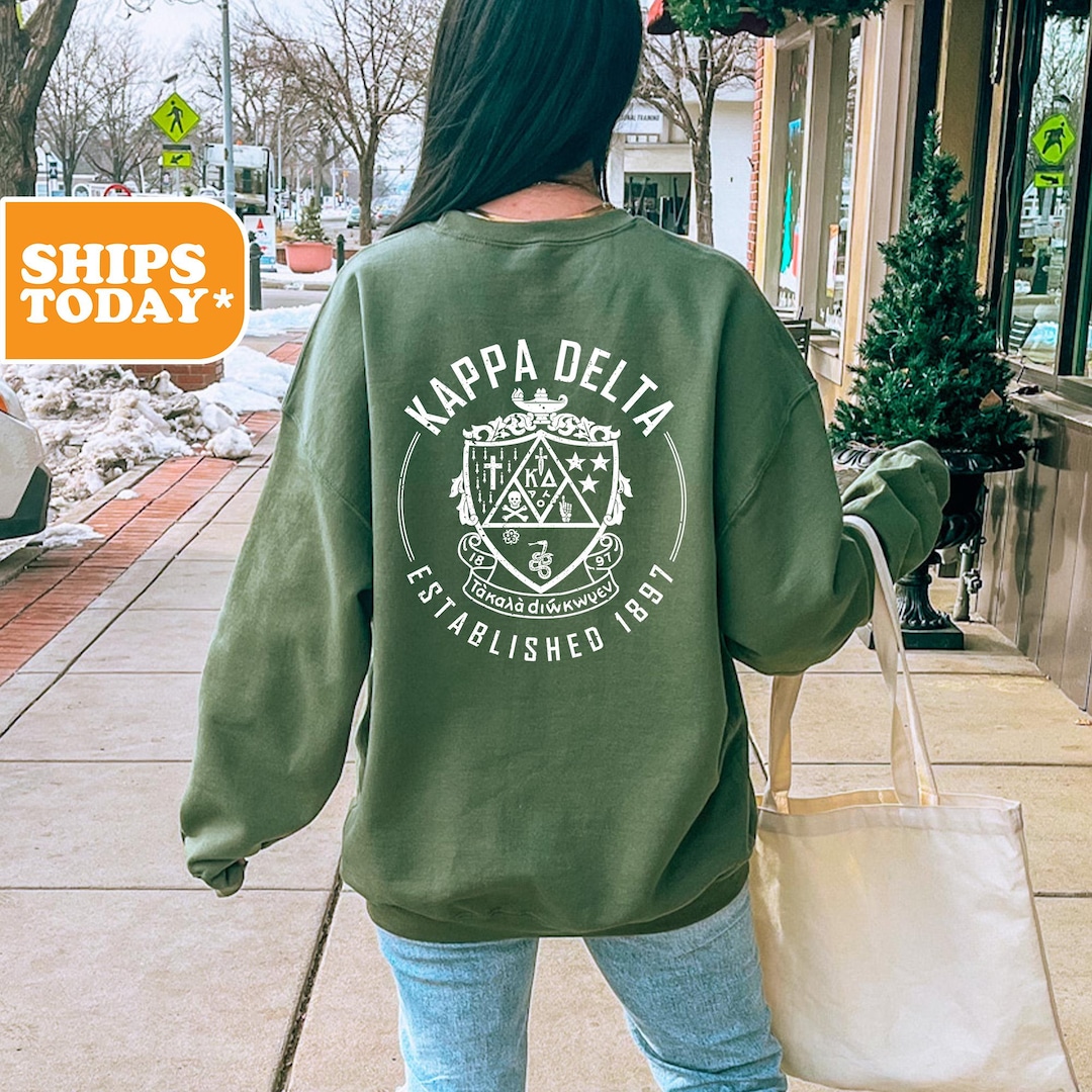 Kappa Delta Sorority Sweatshirt | Kay Dee Sorority Hoodie | Big Little ...