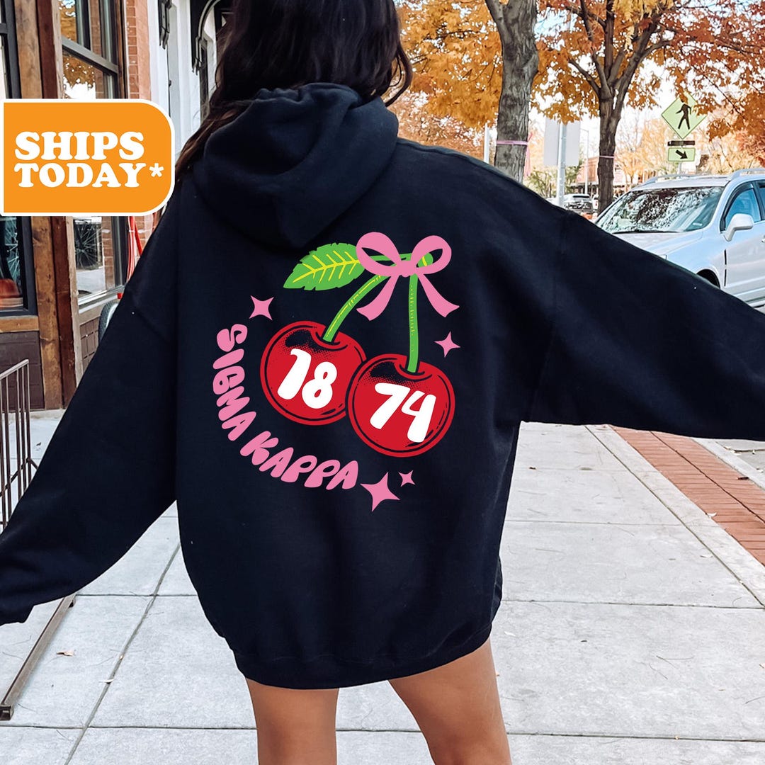 Sigma Kappa Berry Rush Sorority Sweatshirt | Sig Kap Preppy Hoodie ...