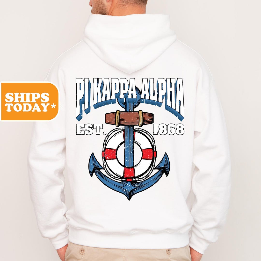 Pi Kappa Alpha Nautical Pride Fraternity Sweatshirt | PIKE Fraternity ...