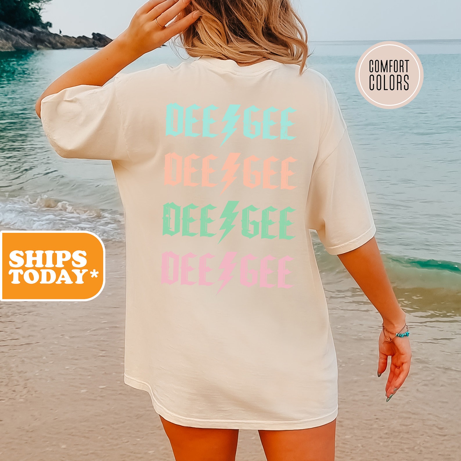Delta Gamma Comfort Colors Sorority T-shirt | Dee Gee Trendy Shirt ...