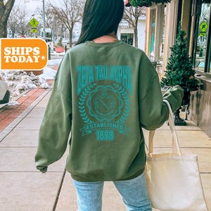 Zeta Tau Alpha Sorority Sweatshirt | ZETA Sorority Merch | Big Little ...