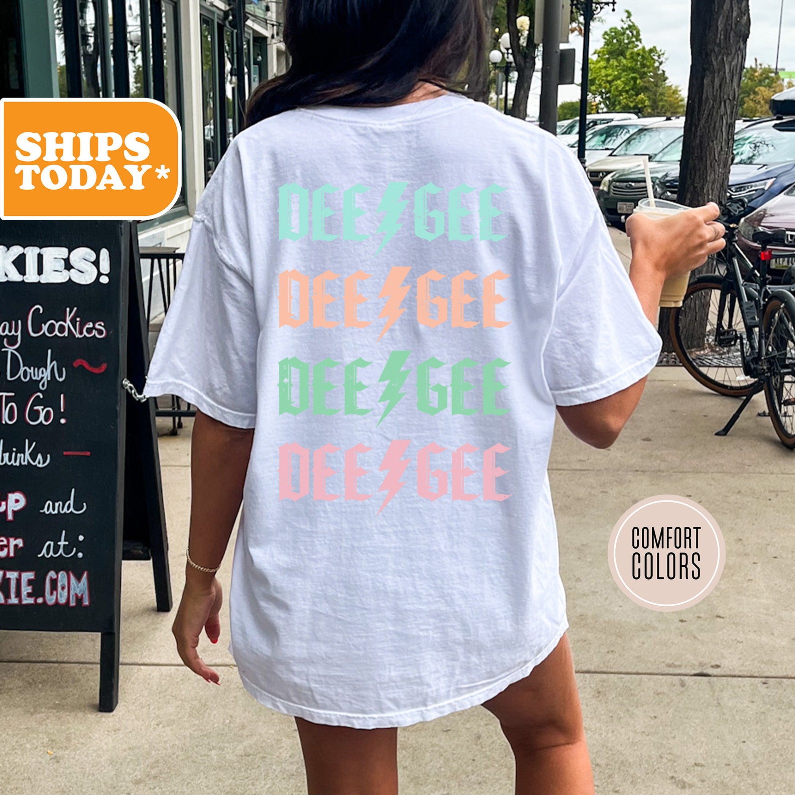 Delta Gamma Comfort Colors Sorority T-shirt | Dee Gee Trendy Shirt ...
