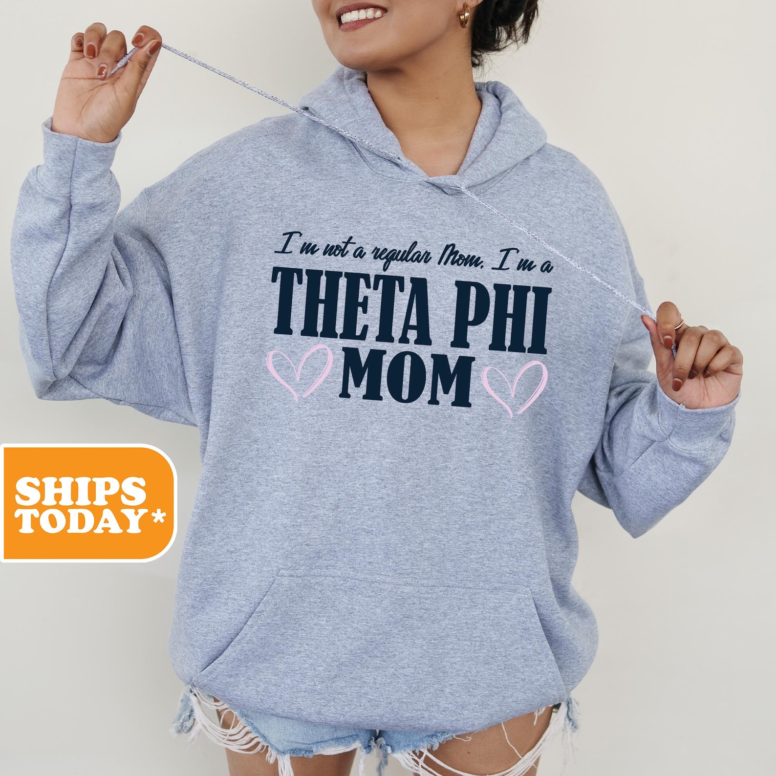 Theta Phi Alpha Stylish Mom Sorority Sweatshirt | Theta Phi Sorority ...