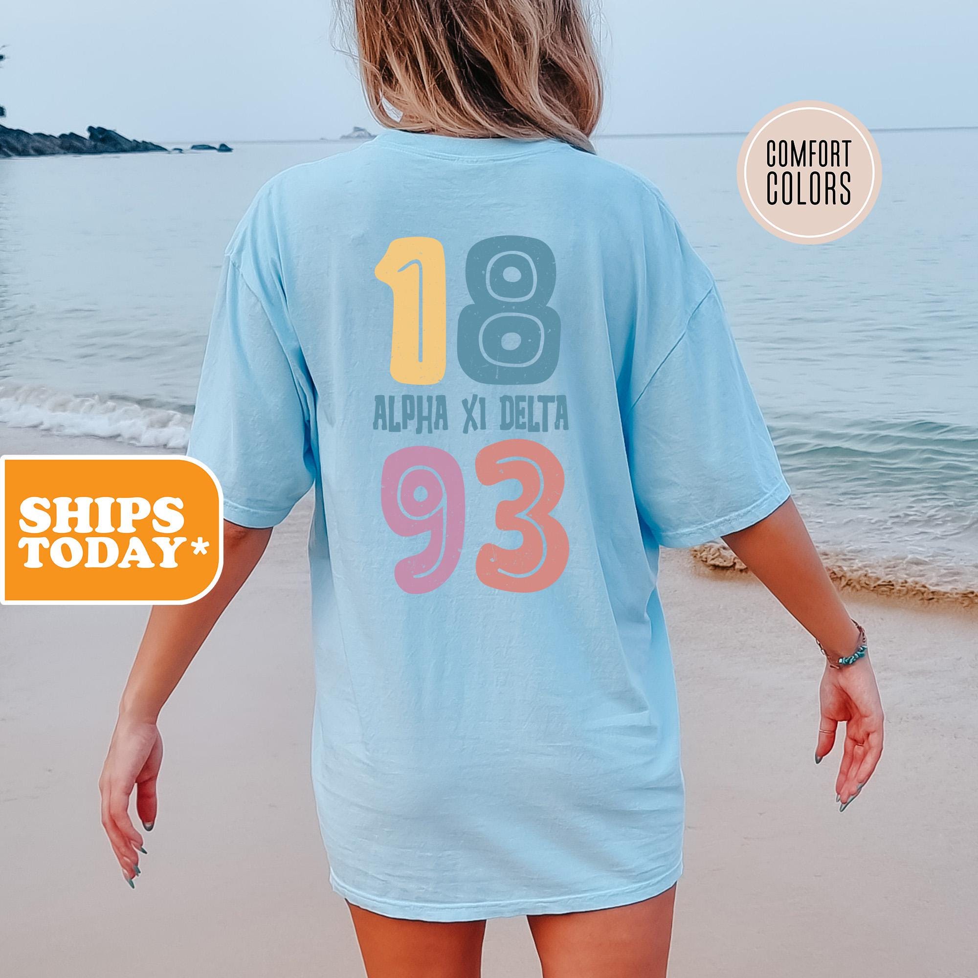 Alpha Xi Delta Big Year Comfort Colors Sorority T-shirt | AXID Sorority ...