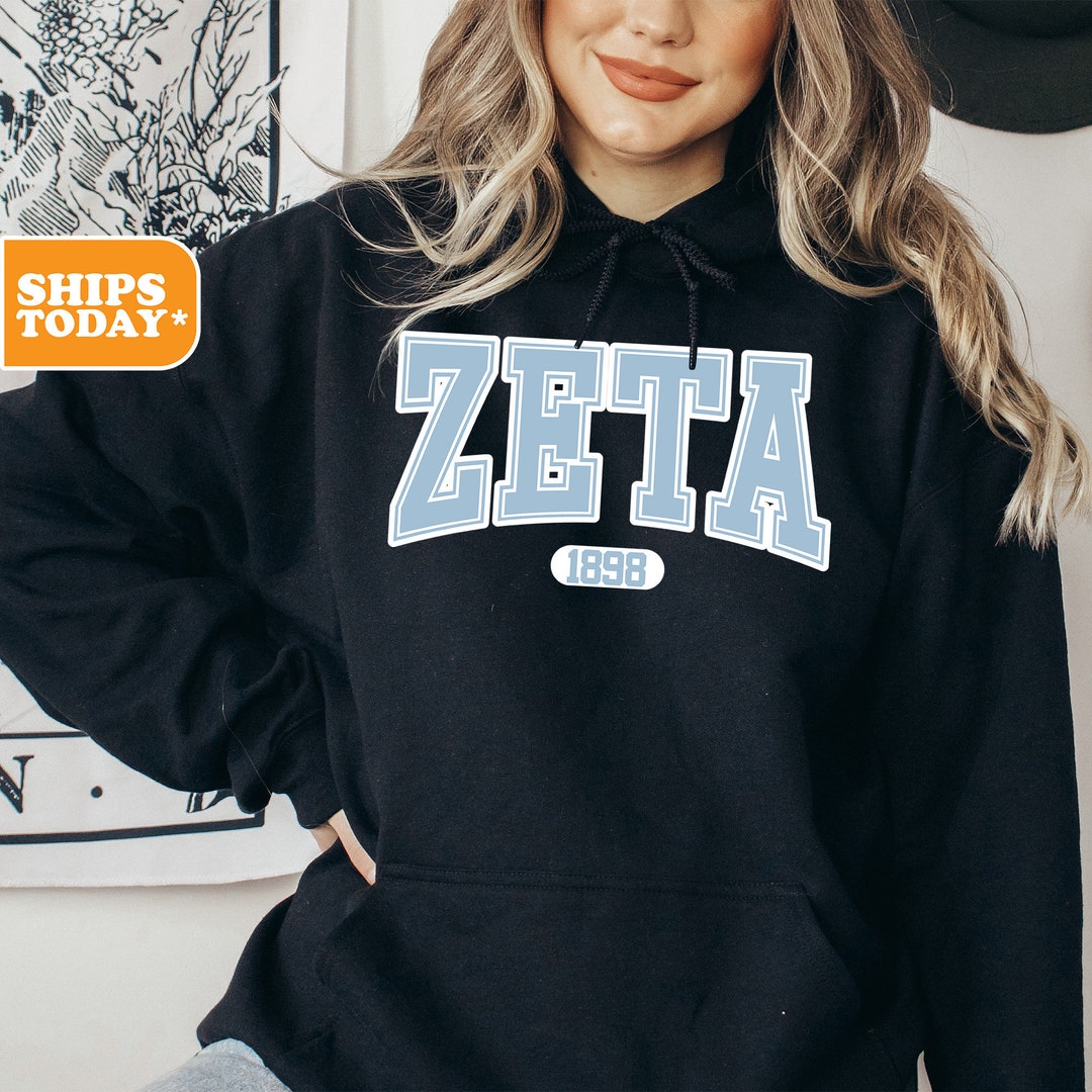 Zeta Tau Alpha Sorority Sweatshirt | Zeta Big Little Reveal | Aesthetic ...