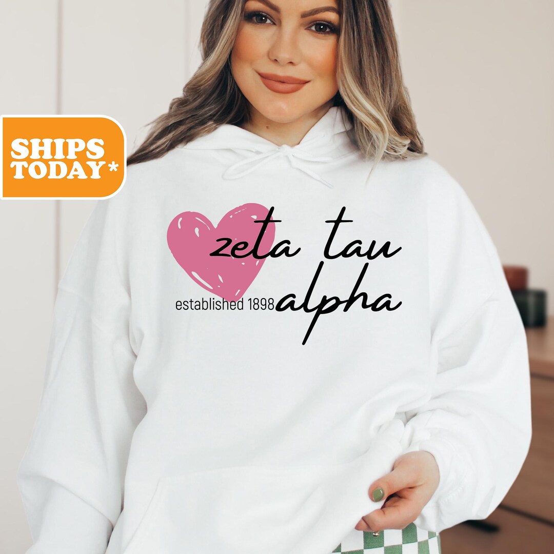 Zeta Tau Alpha Sorority Sweatshirt | ZETA Big Little Reveal | Crewneck ...