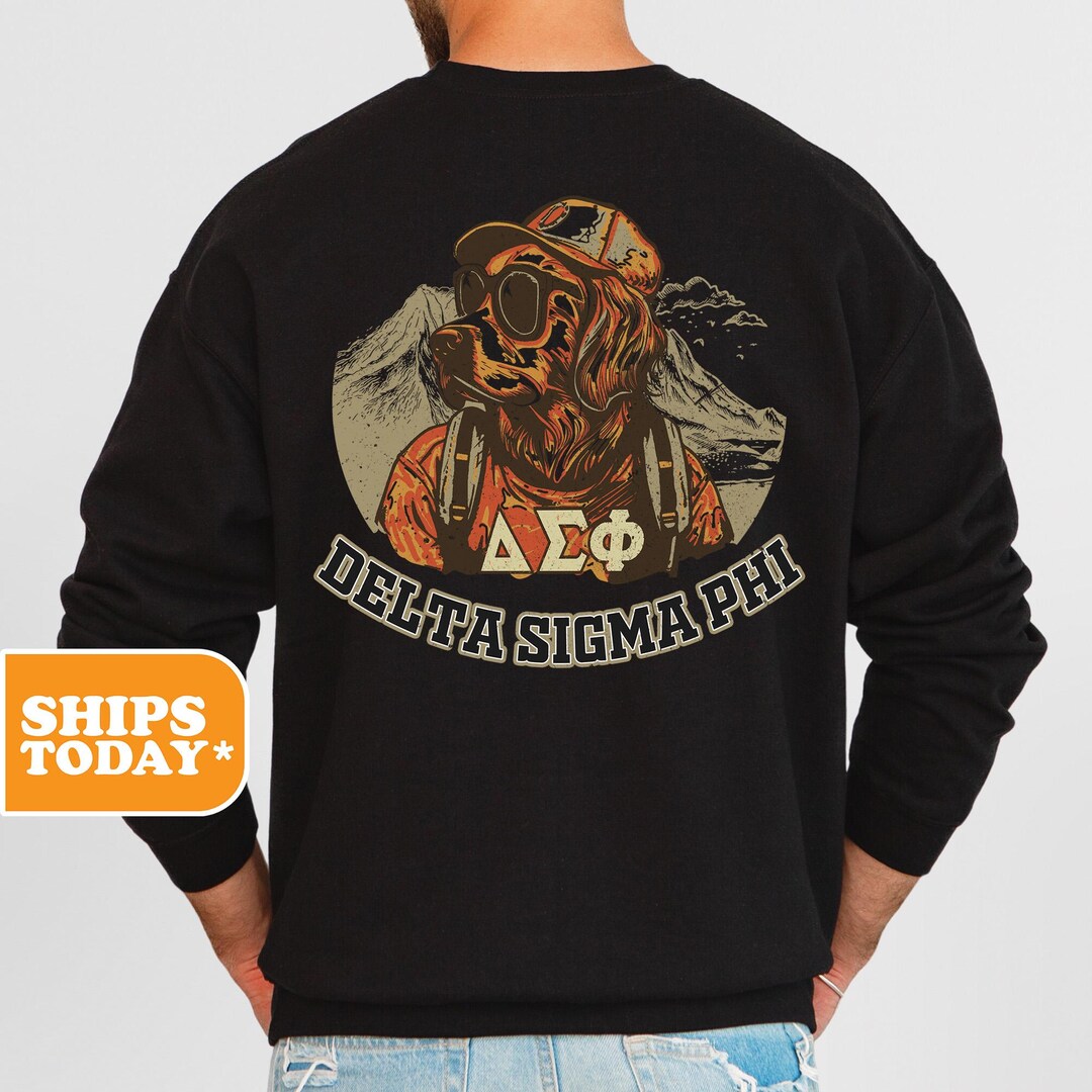 Delta Sigma Phi Loyal Paw Fraternity Sweatshirt | Delta Sig Fraternity ...