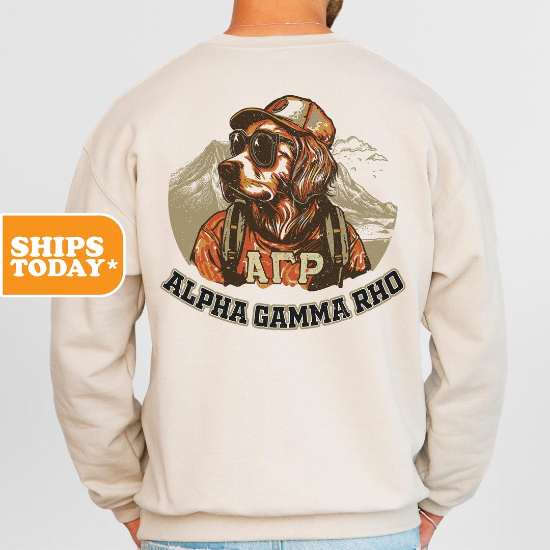Alpha Gamma Rho Loyal Paw Fraternity Sweatshirt | AGR Fraternity Hoodie ...