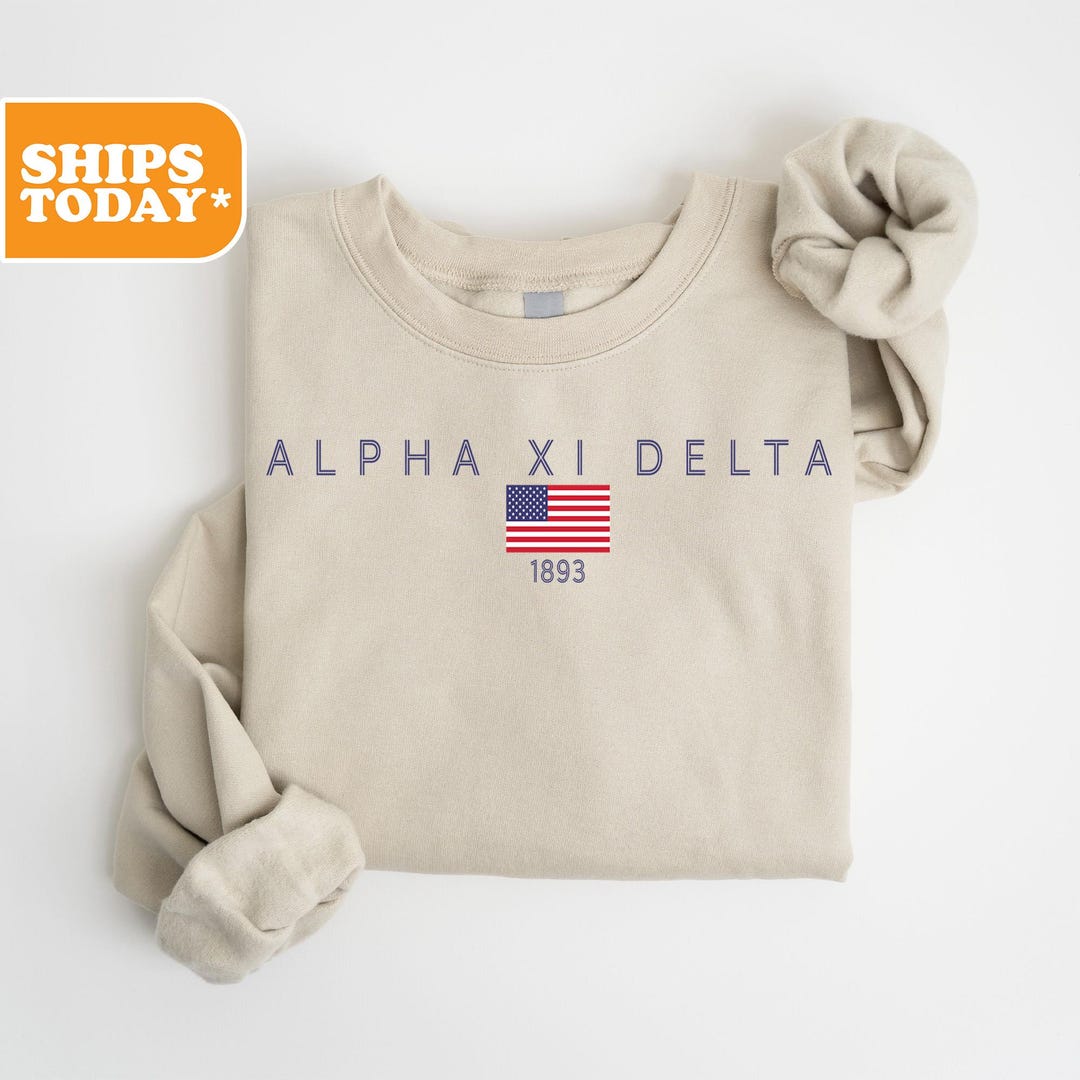 Alpha Xi Delta Sorority Sweatshirt | Alpha Xi Sorority Hoodie | Greek ...