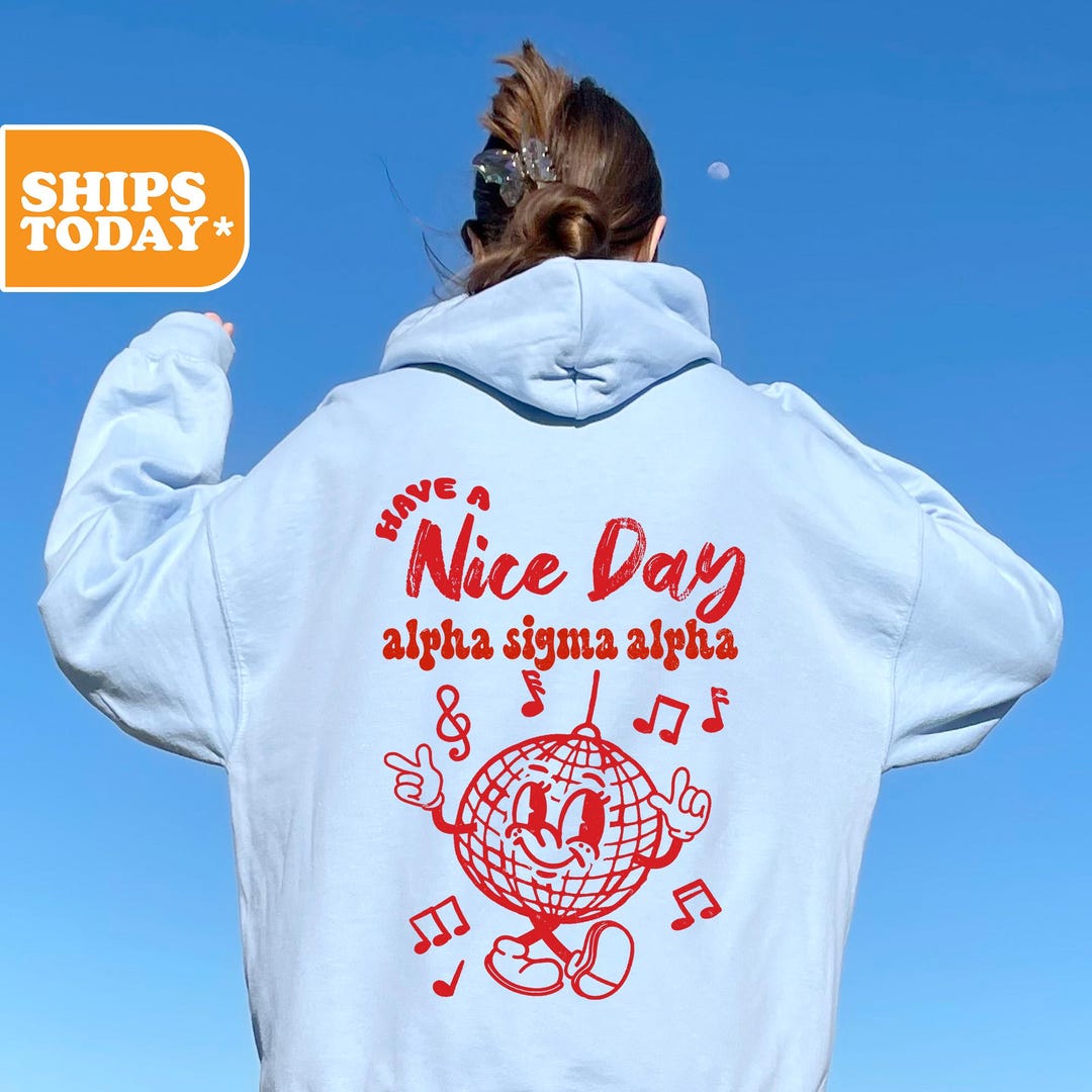 Alpha Sigma Alpha Sorority Sweatshirt Alpha Sig Greek Gifts Sorority ...