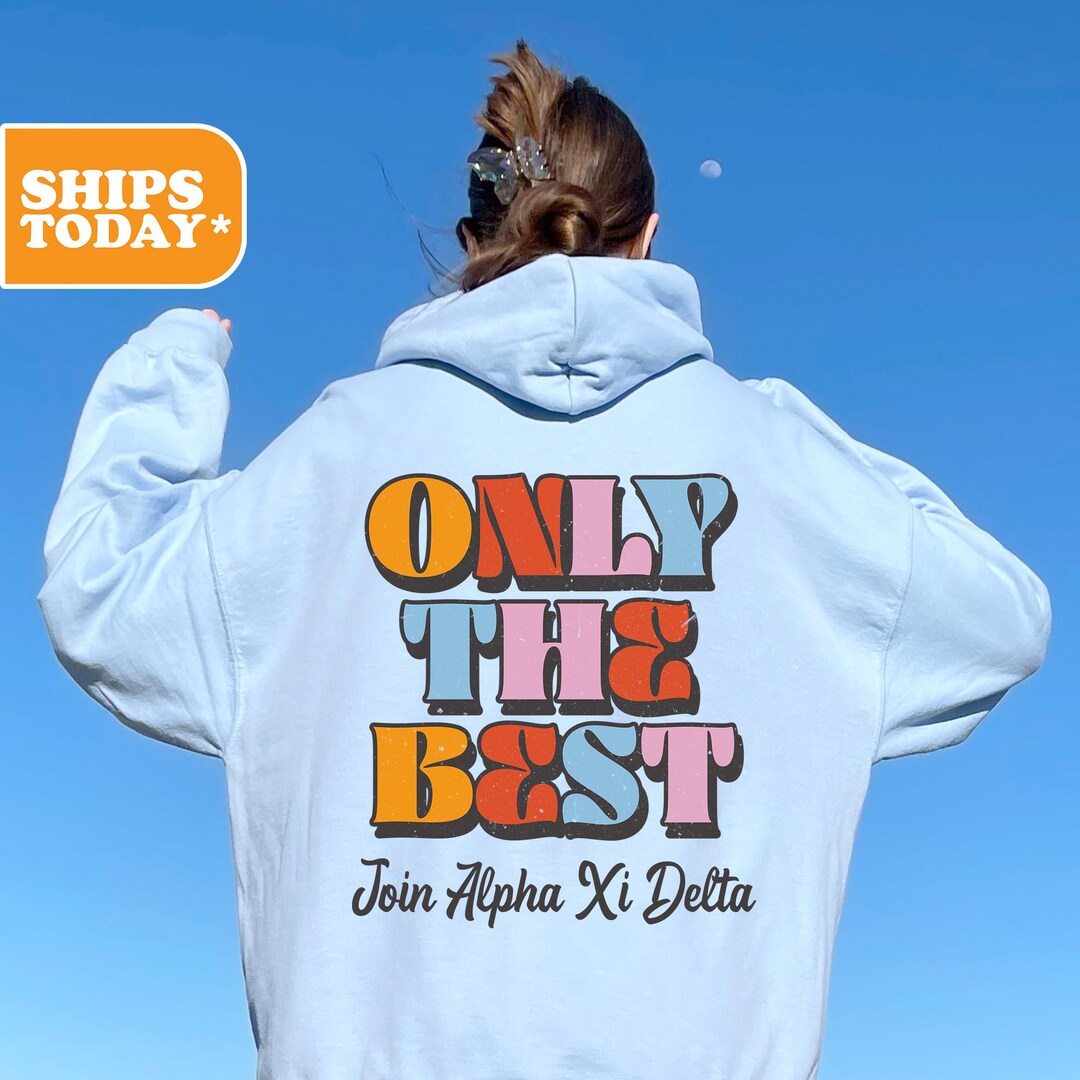 Alpha Xi Delta Sorority Sweatshirt | Alpha Xi Sorority Merch | Greek ...