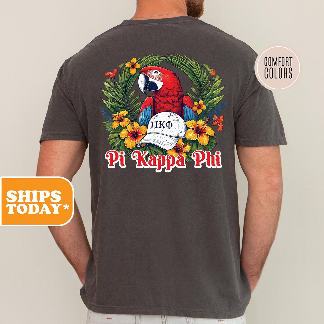 Pi Kappa Phi Springbreak Comfort Colors Fraternity T-shirt | Pi Kapp ...