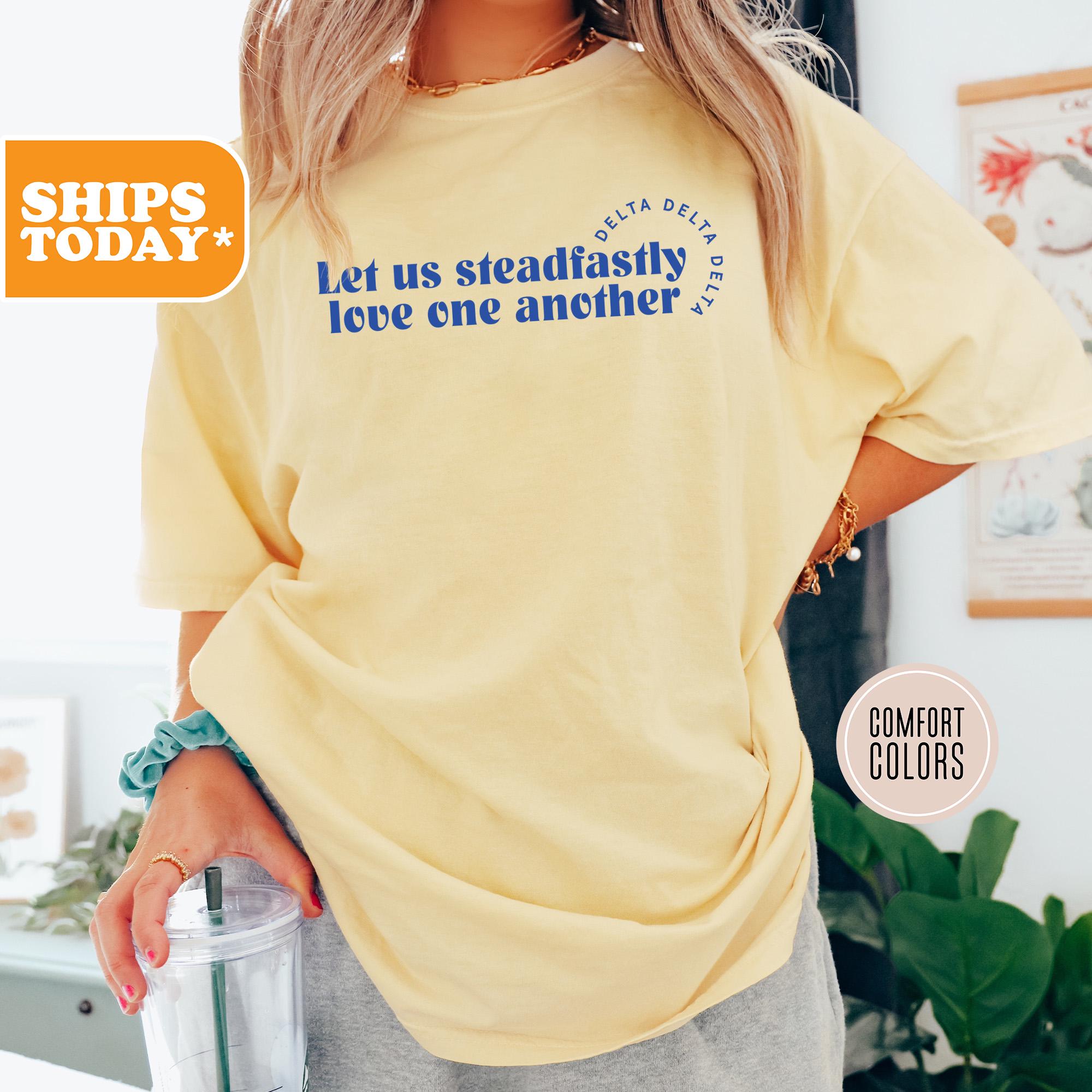 Delta Delta Delta Comfort Colors Sorority T-shirt | Tri Delt Sorority ...