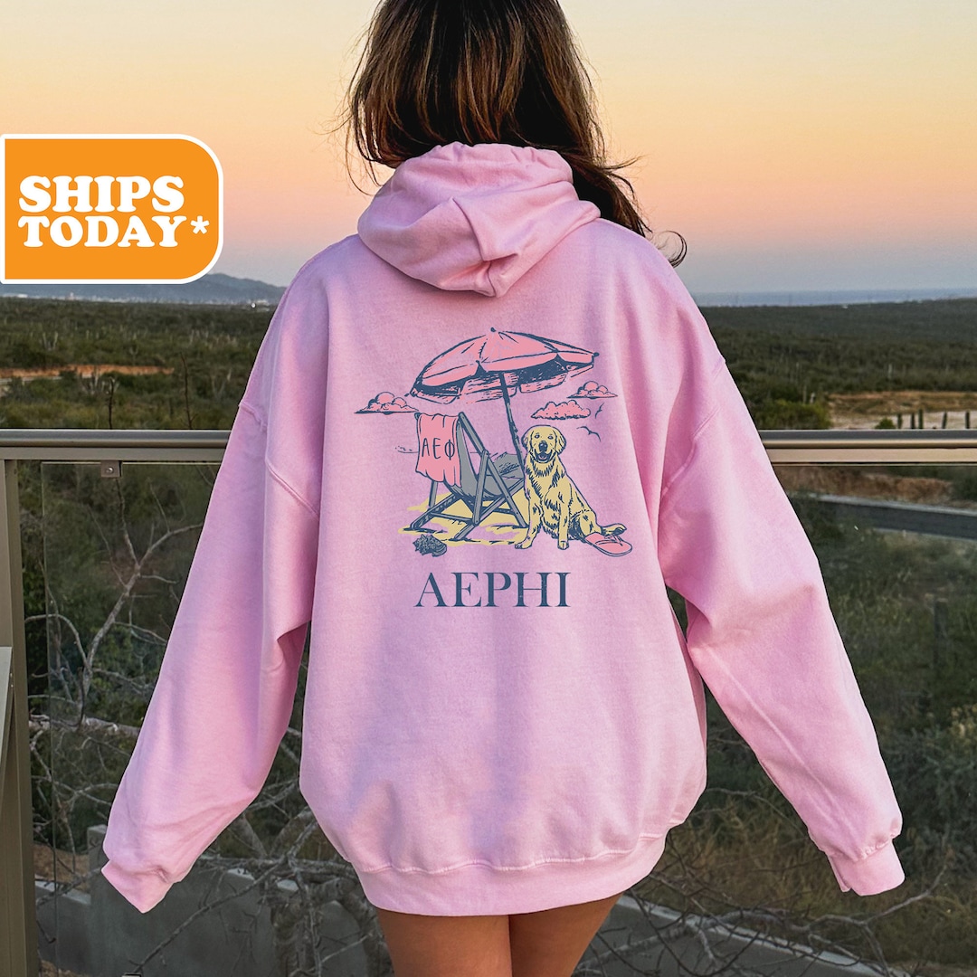 Alpha Epsilon Phi Beach Bliss Sorority Sweatshirt | AEPHI Sorority ...