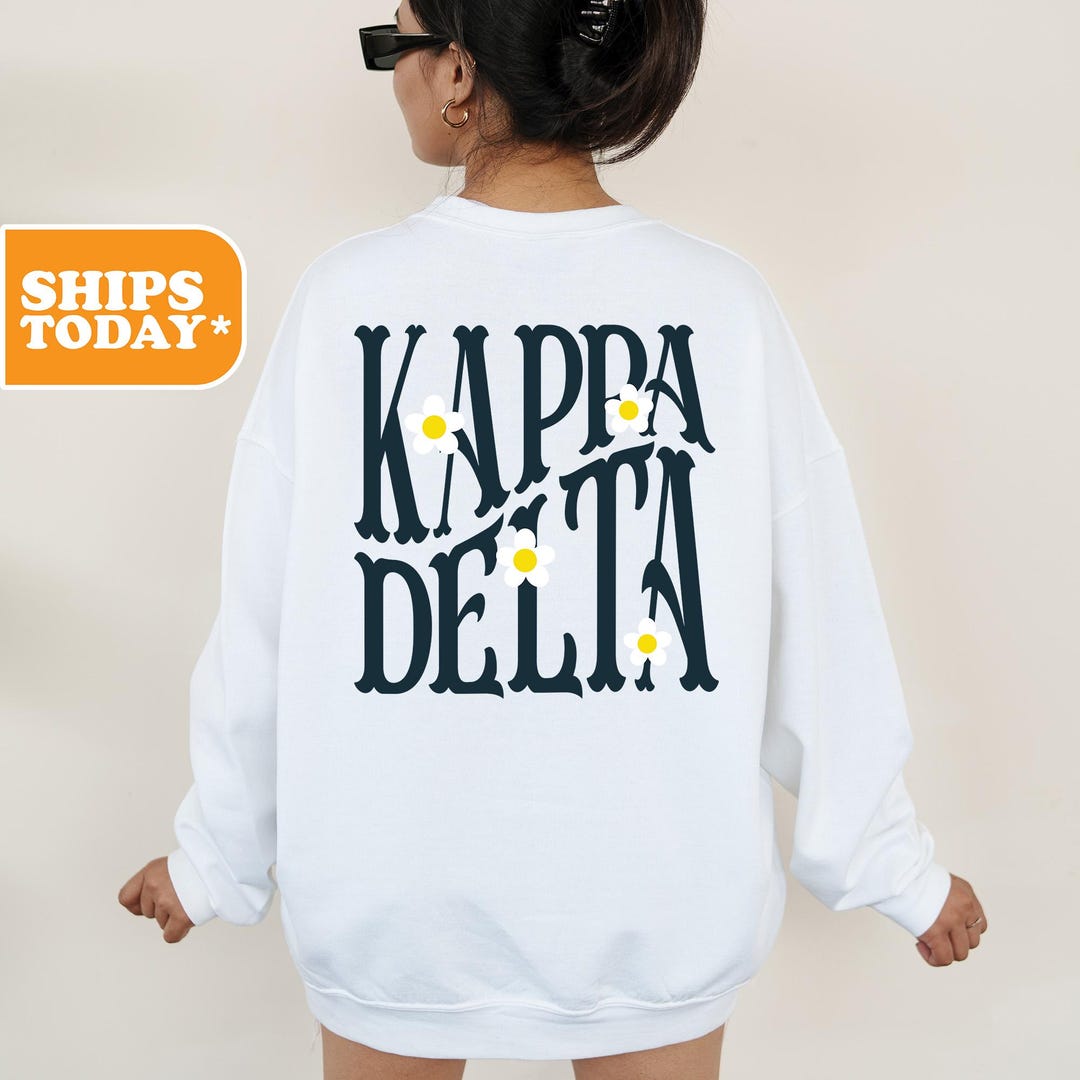 Kappa Delta Tiny Blossoms Sorority Sweatshirt | Kay Dee Crewneck ...