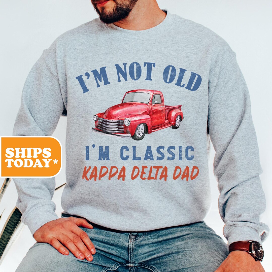 Kappa Delta Classic Dad Sorority Sweatshirt | Kay Dee Dad Crewneck ...