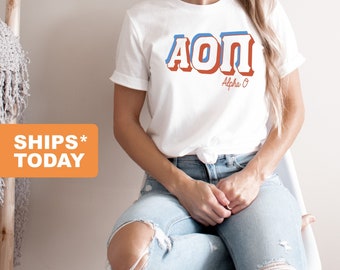 Alpha Omicron Pi | Etsy