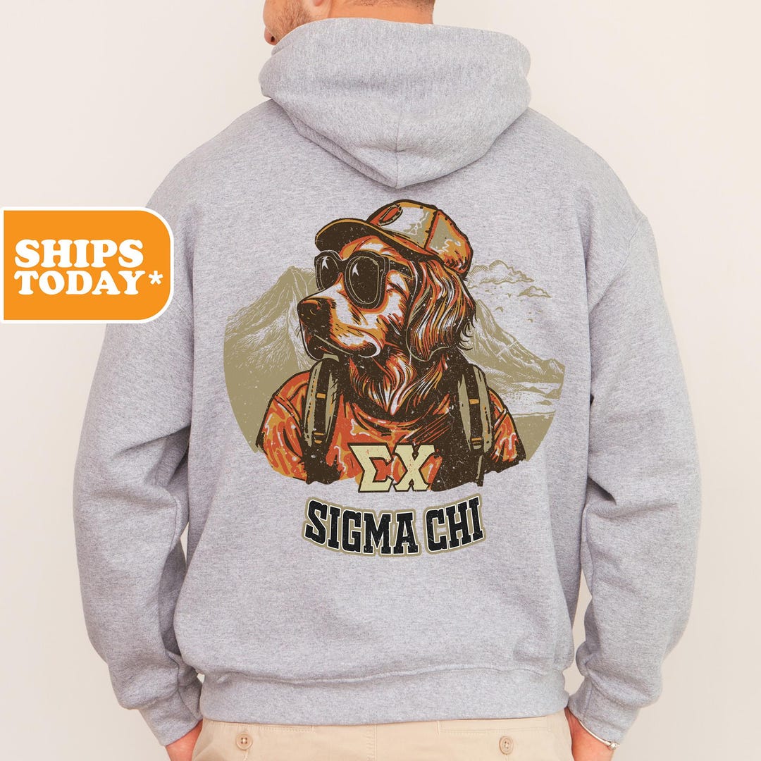 Sigma Chi Loyal Paw Fraternity Sweatshirt | Sigma Chi Fraternity Hoodie ...