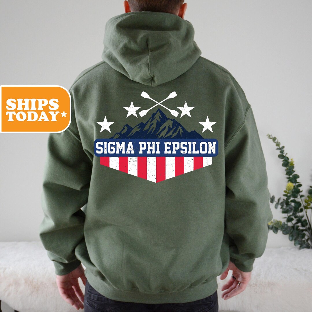 Sigma Phi Epsilon Mountain Peak Fraternity Sweatshirt | Sigep ...