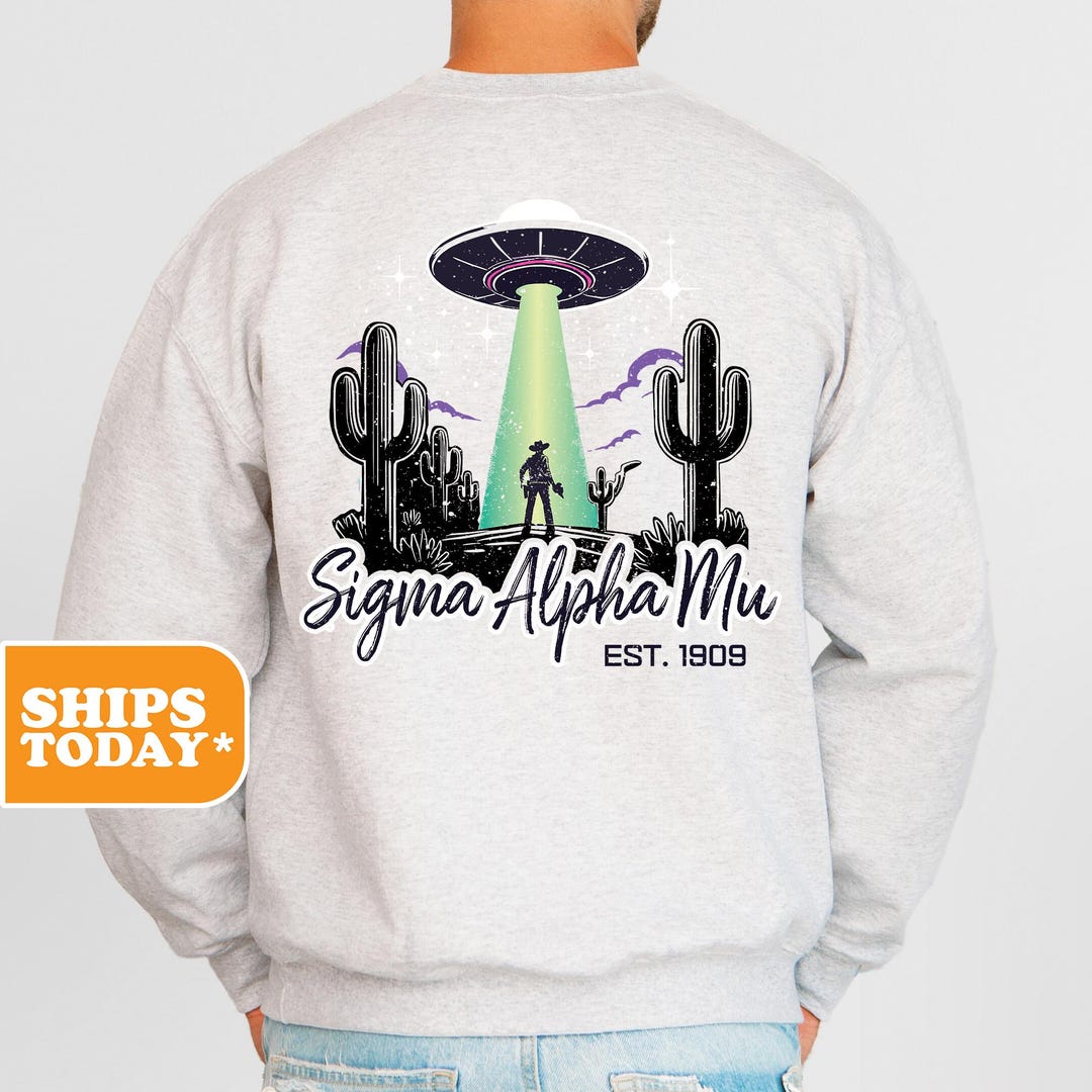 Sigma Alpha Mu Space Bids Fraternity Sweatshirt | Sammy Fraternity ...