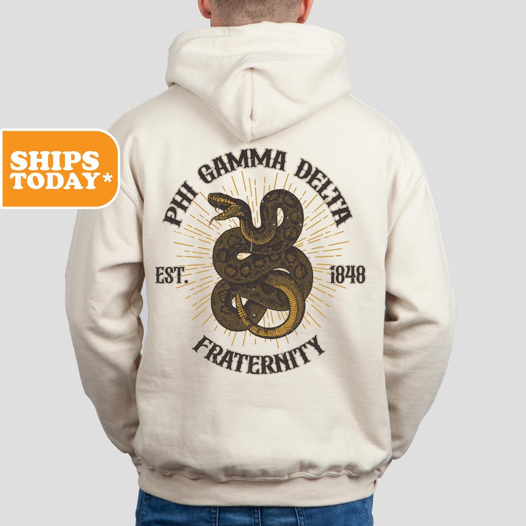 FIJI Serpent Strike Fraternity Sweatshirt | Phi Gamma Delta Fraternity ...