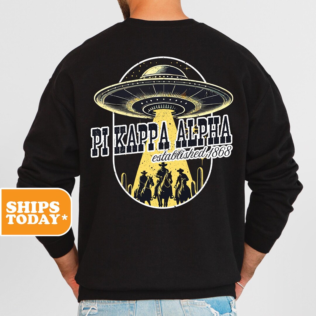 Pi Kappa Alpha Spacefarer Fraternity Sweatshirt | PIKE Fraternity ...