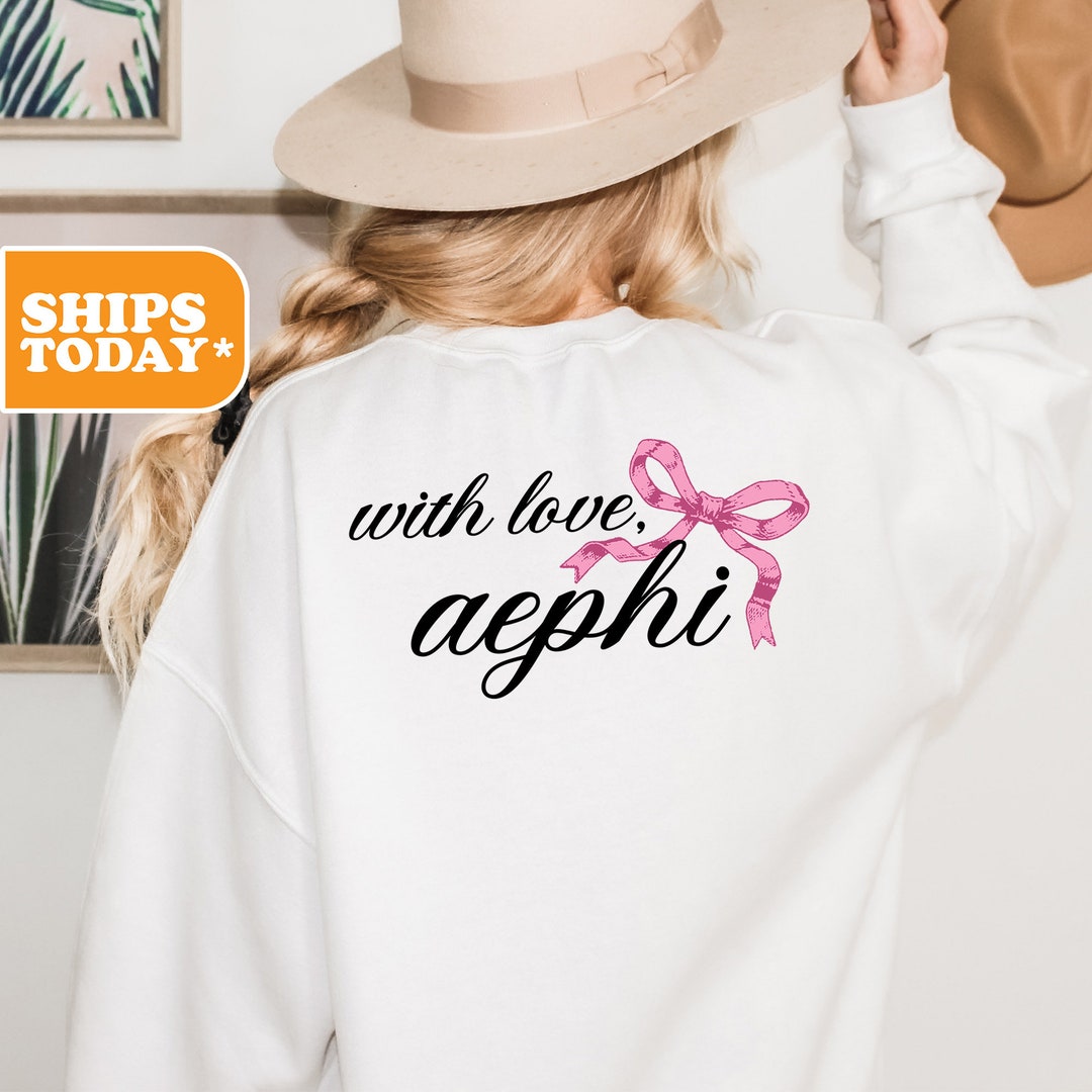 Alpha Epsilon Phi Sorority Sweatshirt | AEPHI Preppy Hoodie | Crewneck ...