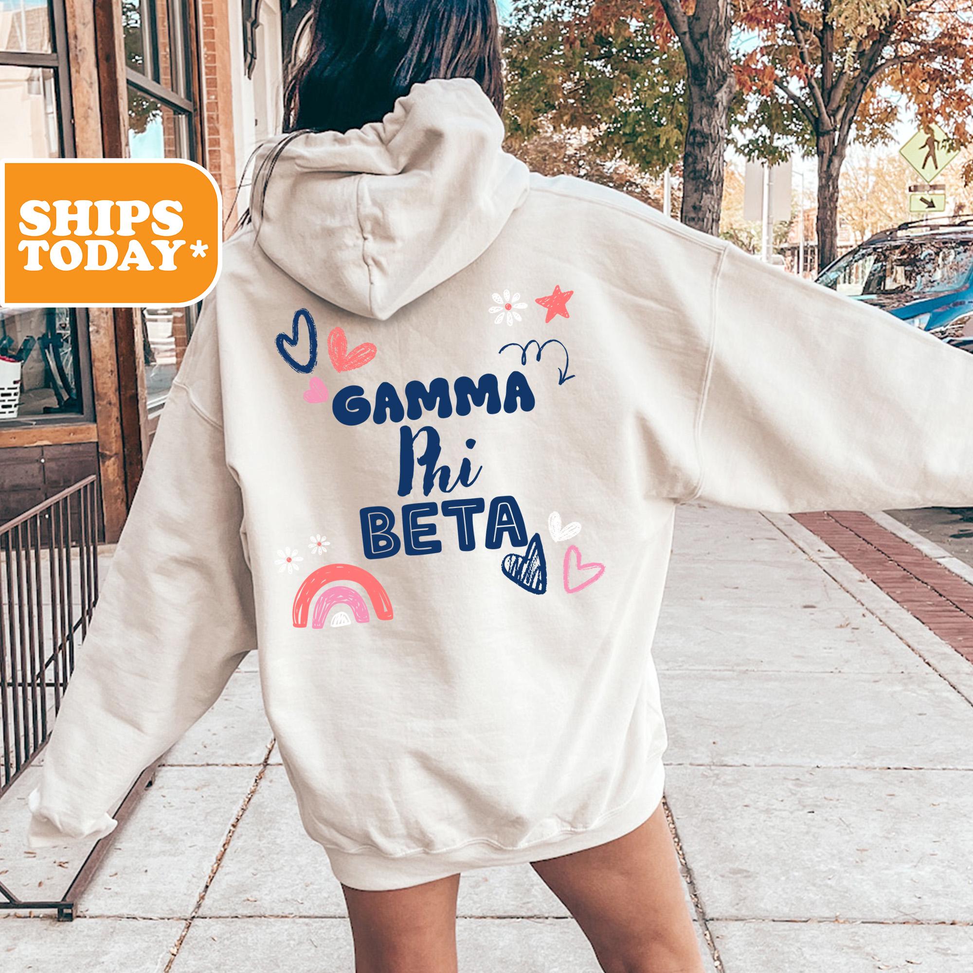 Gamma Phi Beta Bold and Bright Sorority Sweatshirt | Gamma Phi Sorority ...