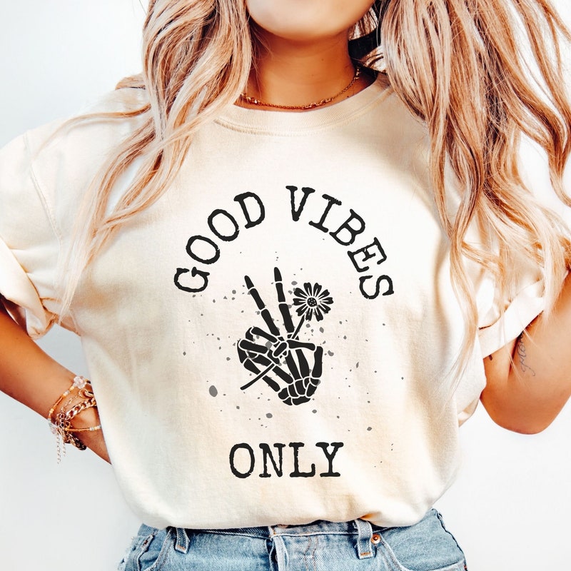Good Vibes Tshirt - Etsy
