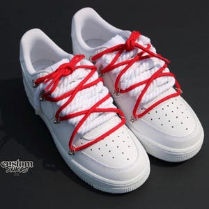 Custom AF1, Rope Laces Af1 , Rope Laces With Overlapping Laces ...