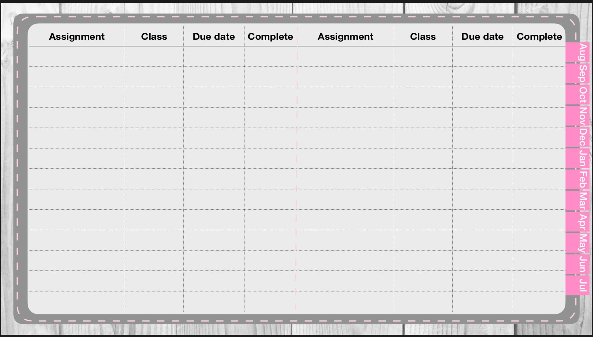 2020 2021 Online Student Planner - Etsy Israel