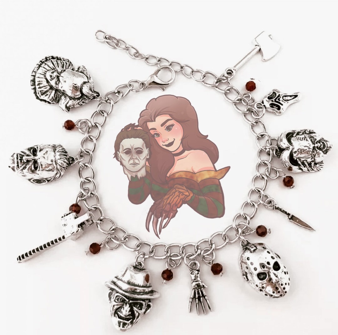 Horror Charm Bracelet - Etsy