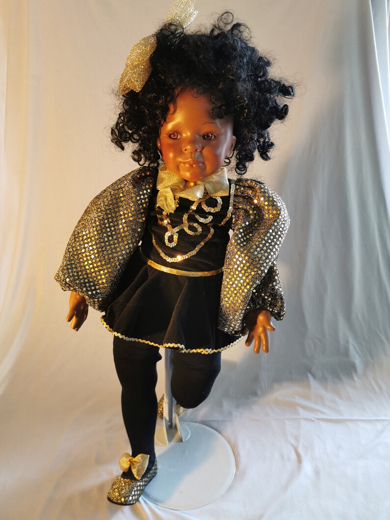 57 Black African American Dancer Donna Rupert Porcelain Girl - Etsy