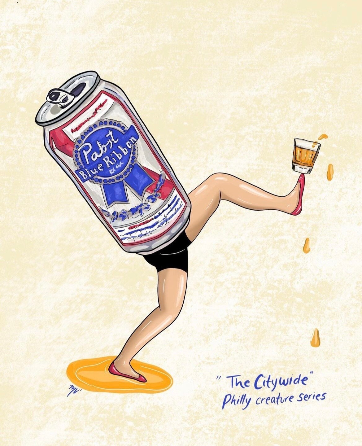Philly Citywide PBR Print - Etsy