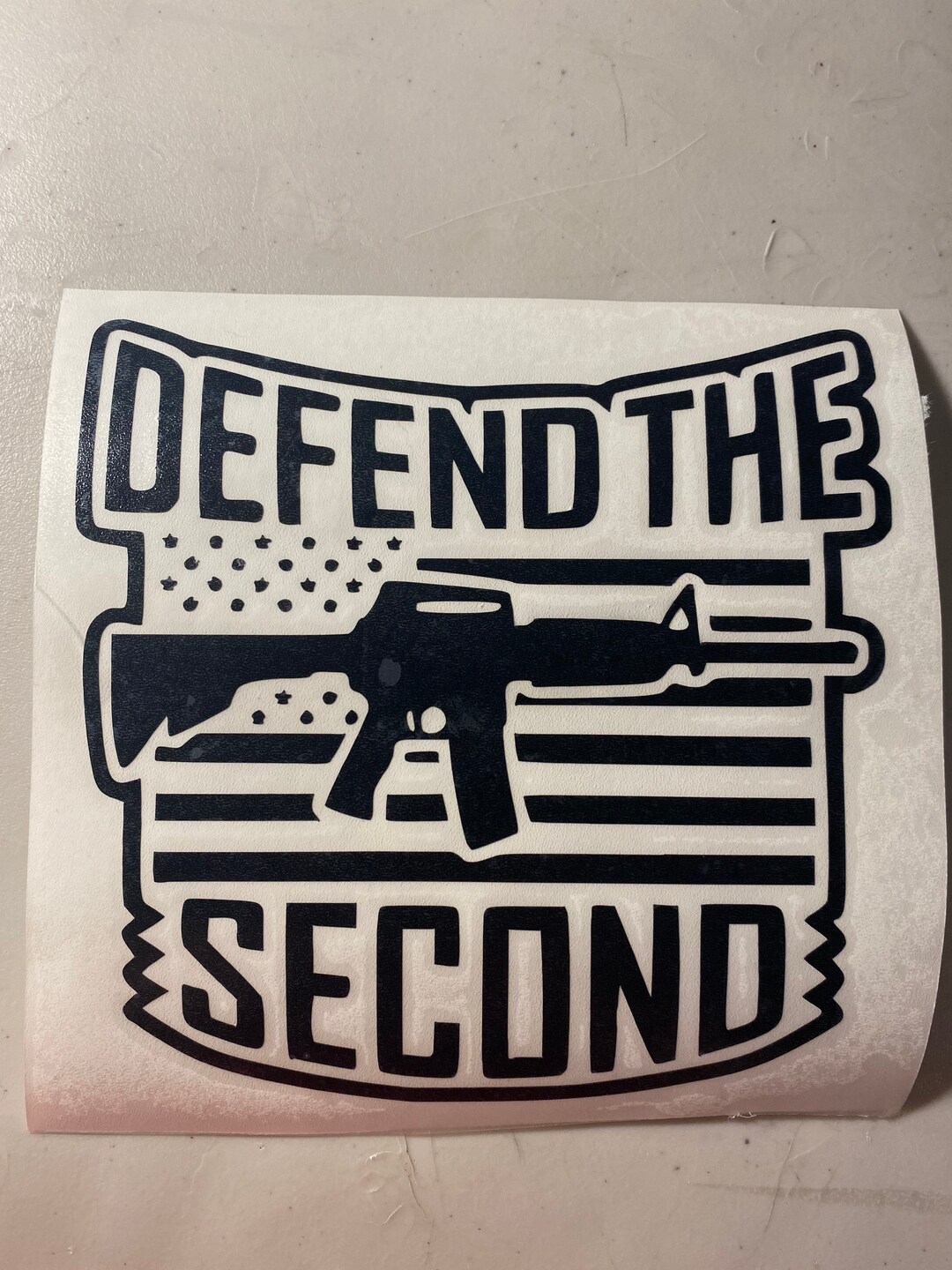 Defend the Second Decal - Etsy