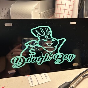 Dough Boy/ Dough Girl License Plate - License Plate/ - Etsy