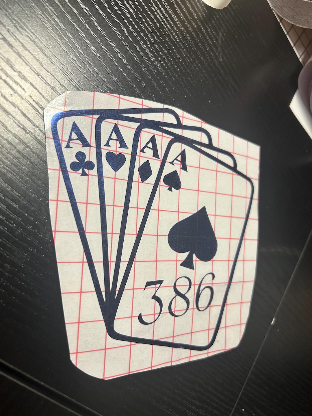 Aces Cards Area Codes Decal/truck Decal/car Decal/squatted Truck Decal ...