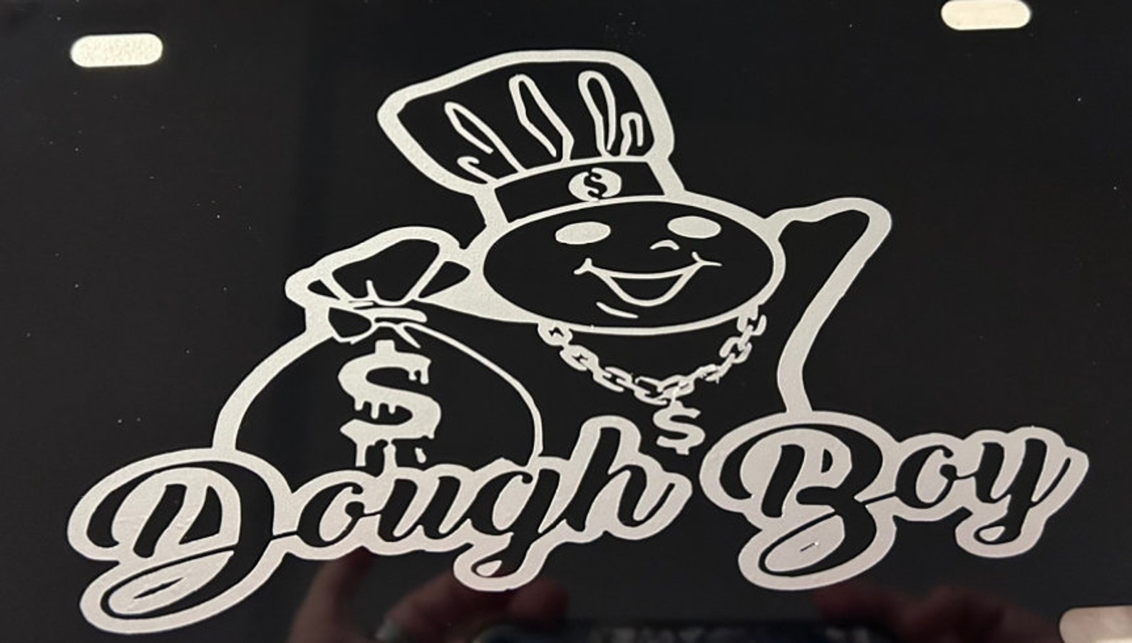 Dough Boy / Dough Girl Decal/glow in Dark Holographic - Etsy