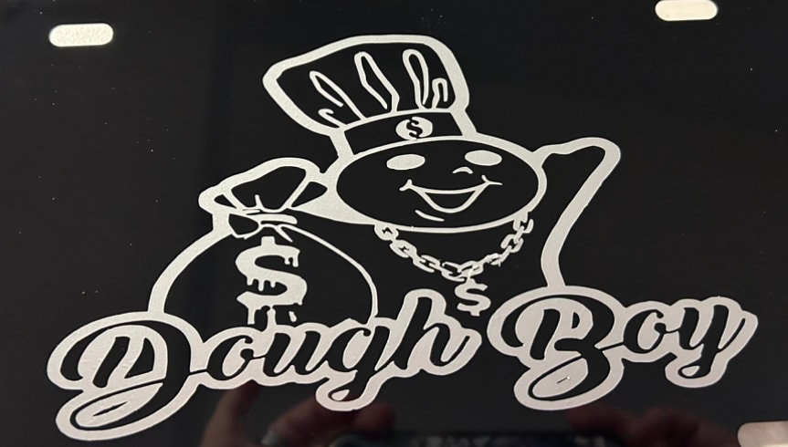 Dough Boy / Dough Girl Decal/glow in Dark Holographic - Etsy