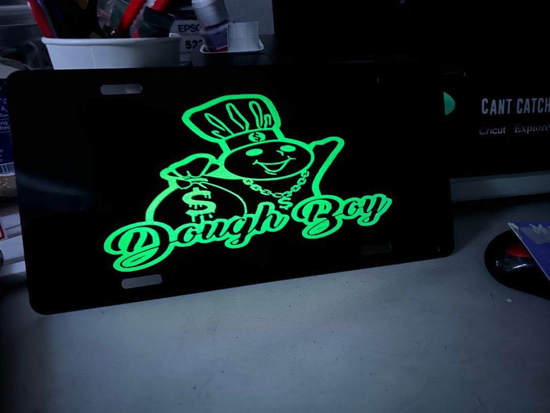Dough Boy/ Dough Girl License Plate - License Plate/ - Etsy