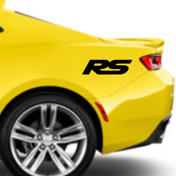 Camaro Rs Decal - Etsy