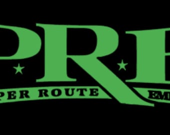Paper Route Empire Decal - Etsy