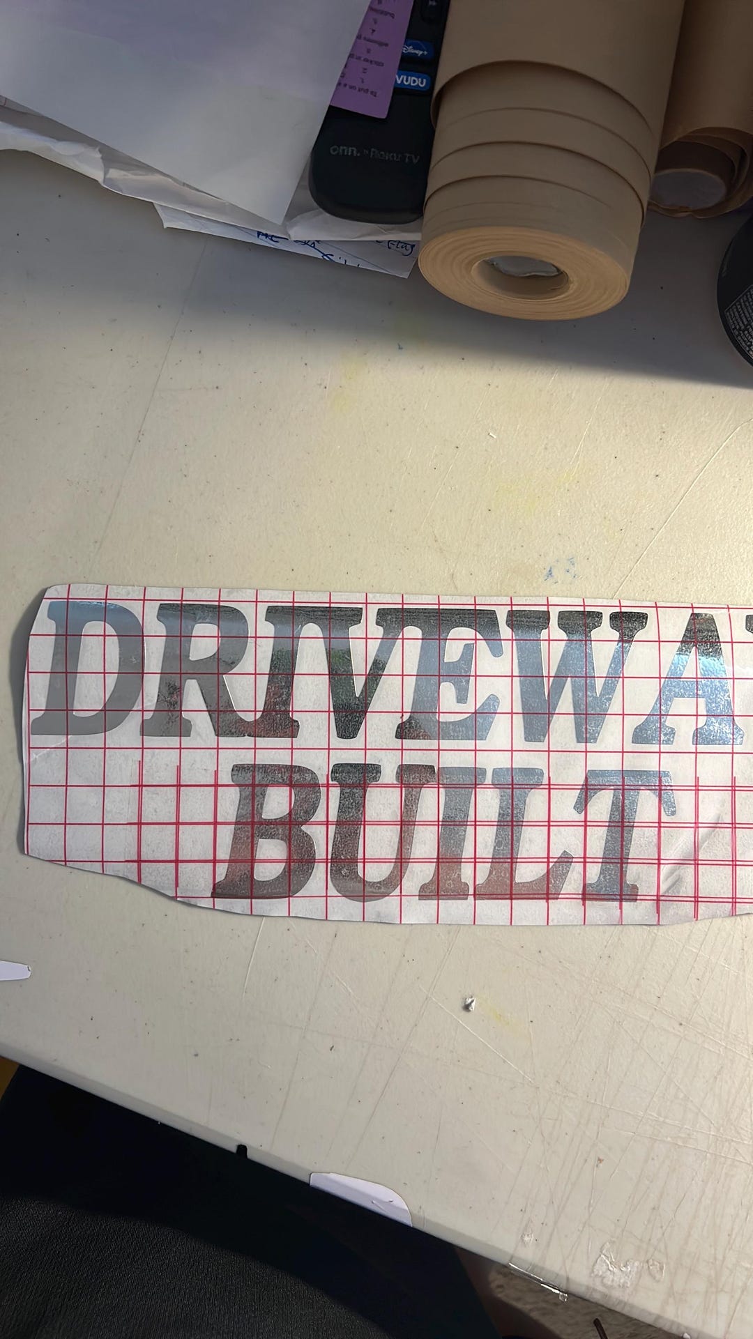 Driveway Built Decal - Etsy